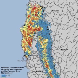 Distribution of trespass cannabis cultivation and its risk to sensitive ...